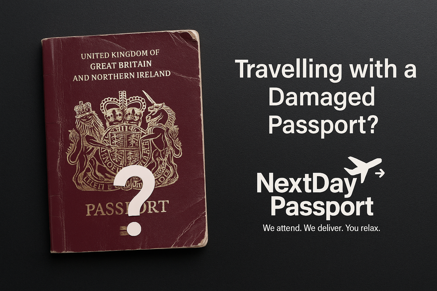 Travelling with a Damaged Passport — What HM Passport Office Considers ...